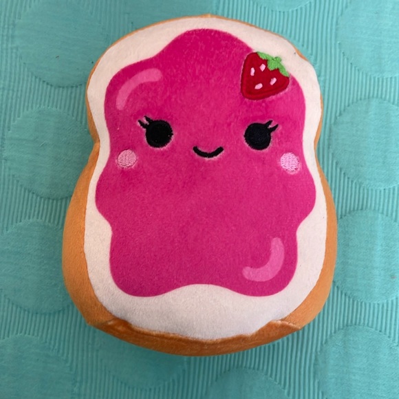 Squishmallows | Toys | Strawberry Jam Bread Squishmallow 5 | Poshmark